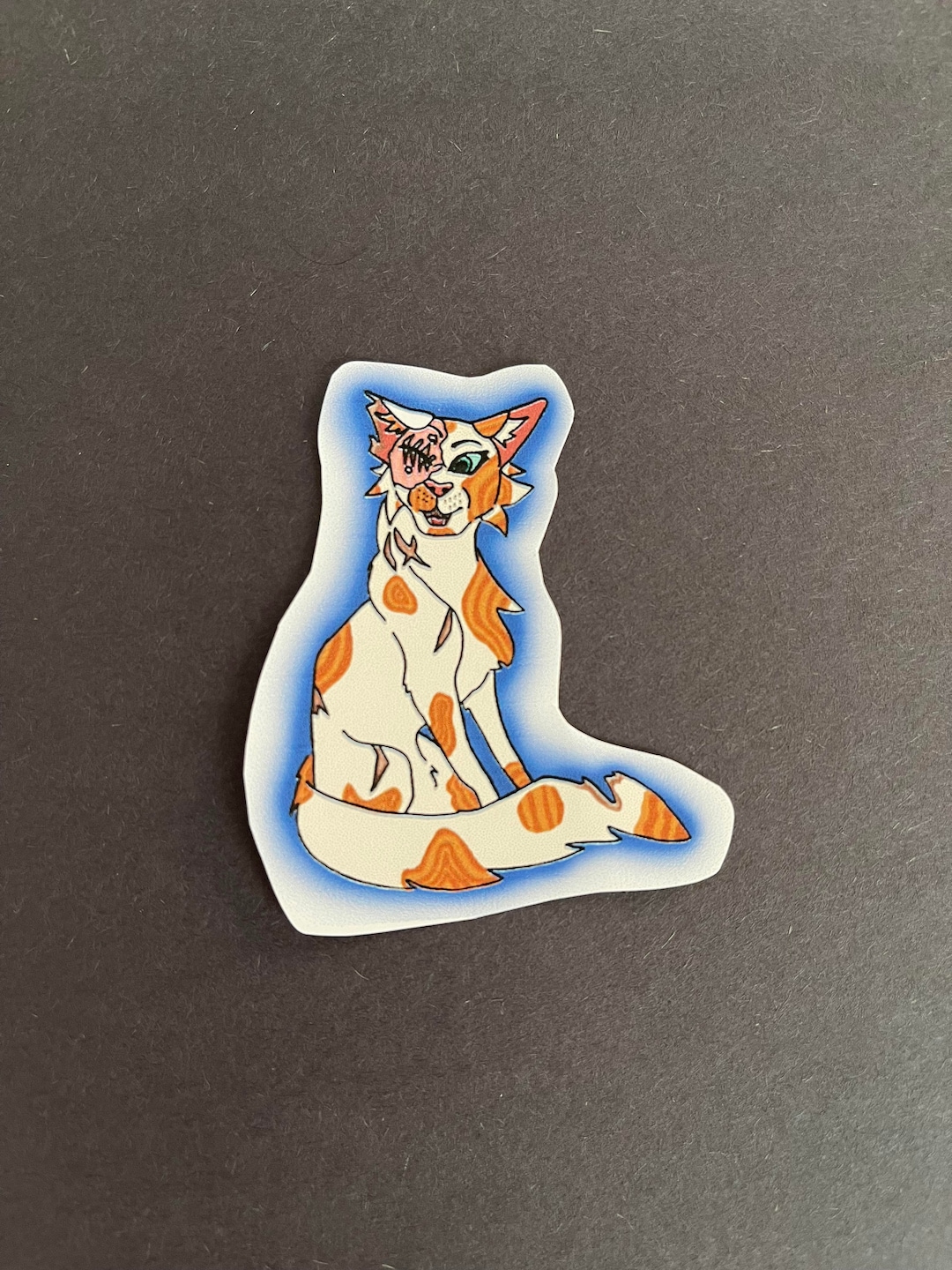 Warrior Cats Brightheart Vinyl Sticker - Etsy
