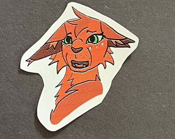 Warrior Cats Ashfur Vinyl Sticker - Etsy