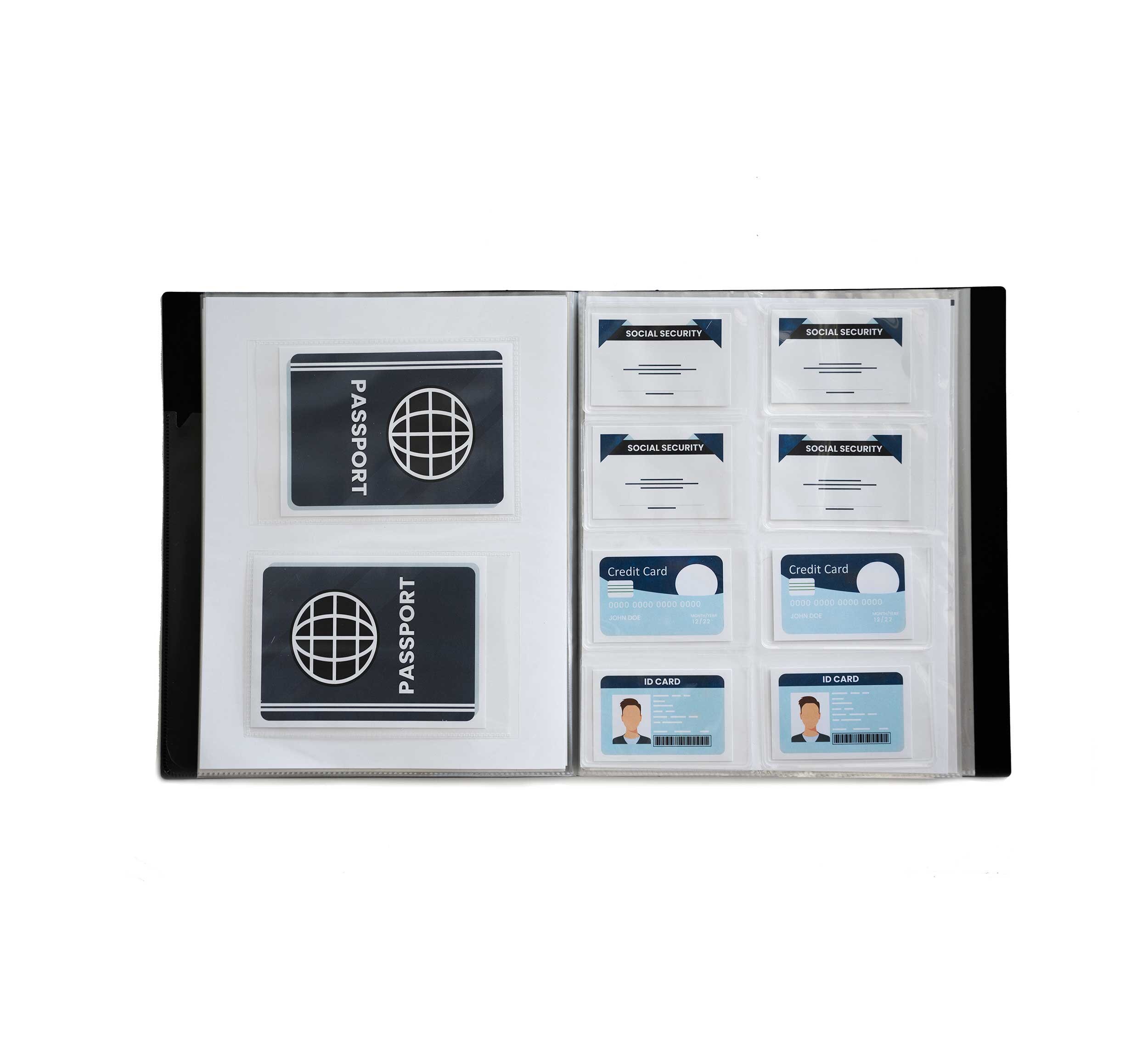 Emergency Binder With Fireproof Bag in Case of Emergency Important ...