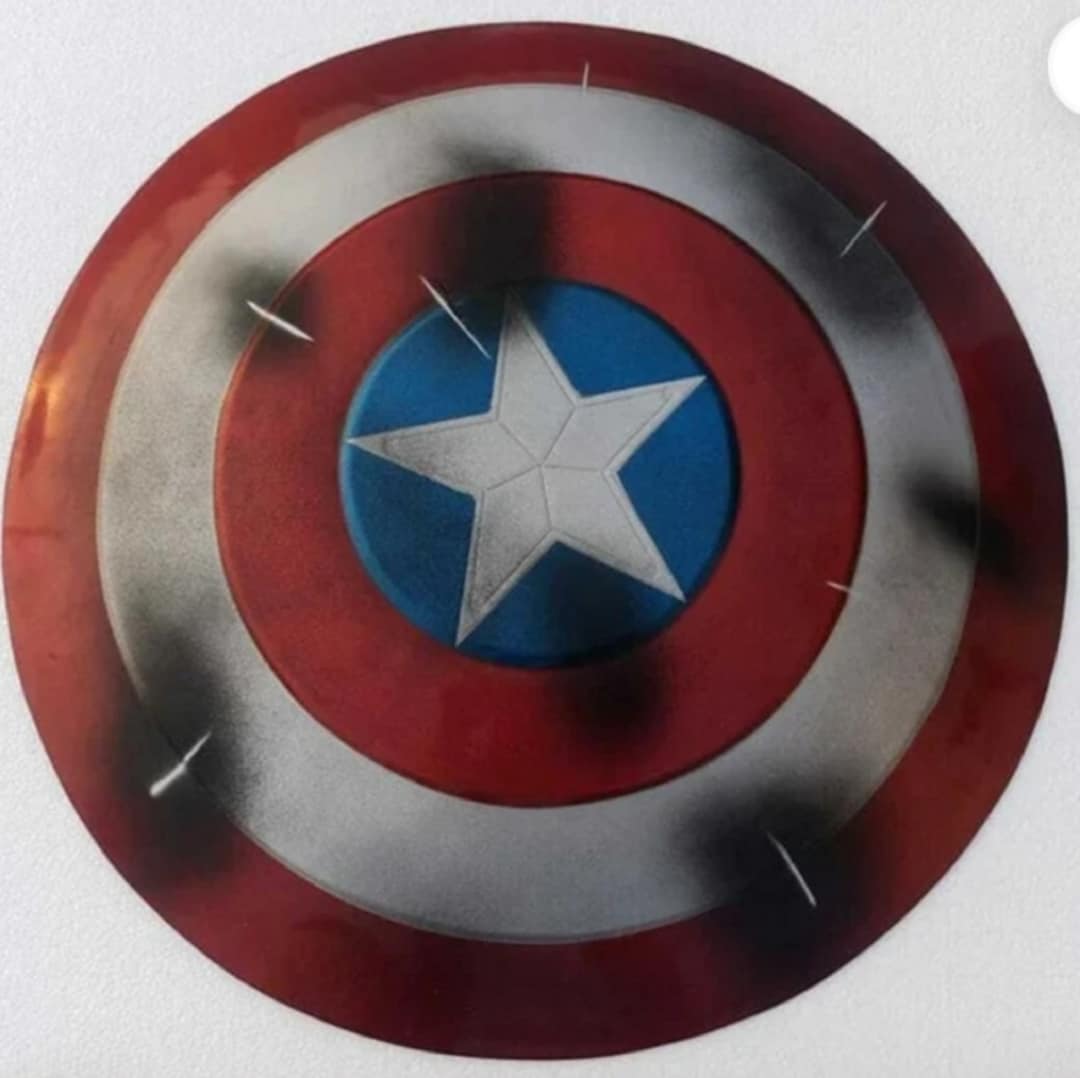 Captain America Shield Steve Rogers Shield Legend Avengers - Etsy