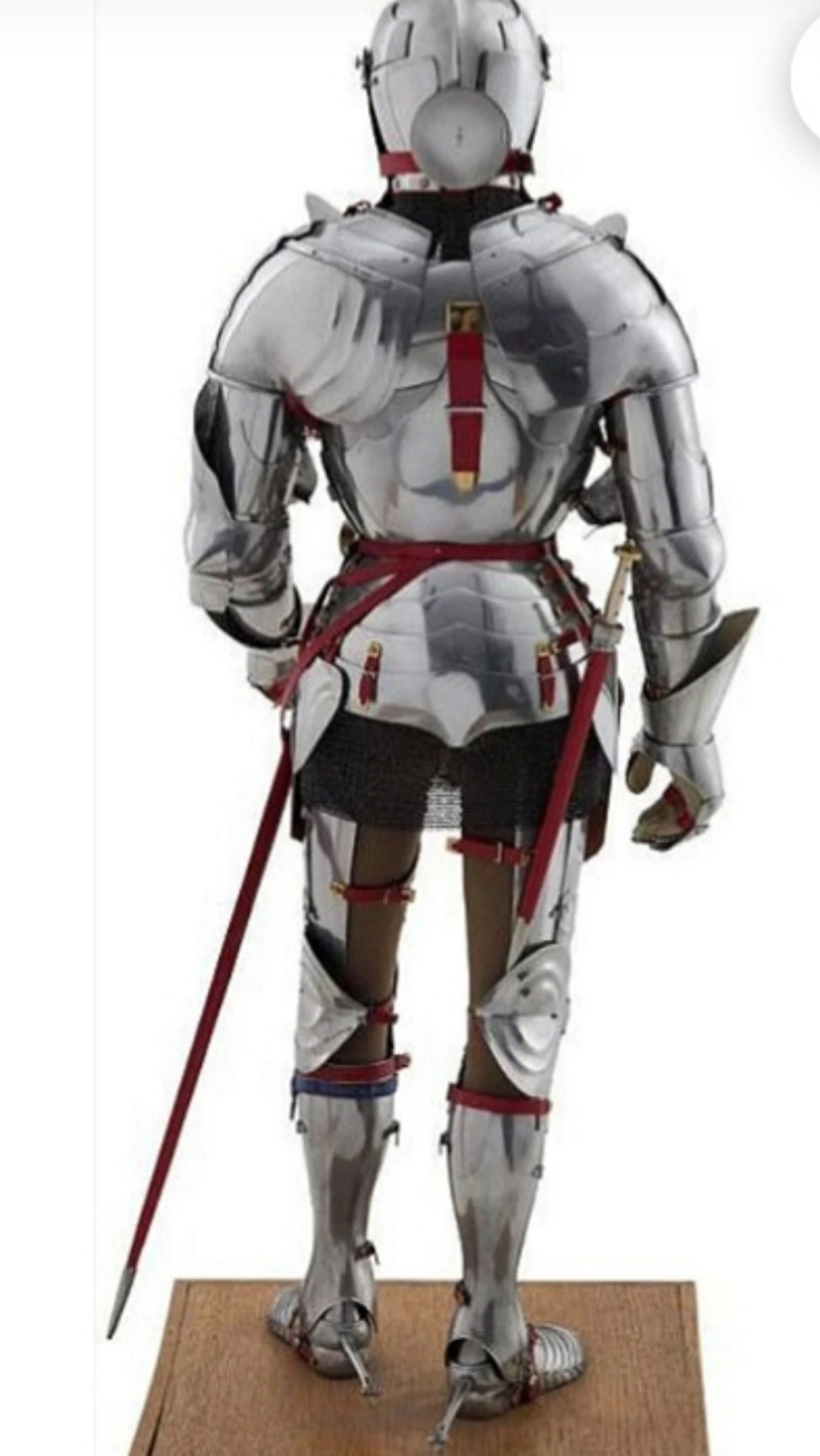 Historical Full Body Armor Suit Knights Crusader Armor Wearable Larp ...