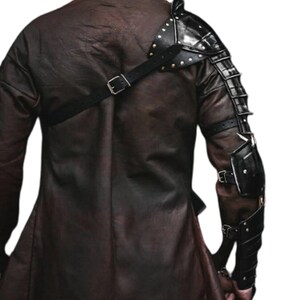 Armor Single Arm Pauldrons Metal Sleeve Shoulder Arm Armor for ...