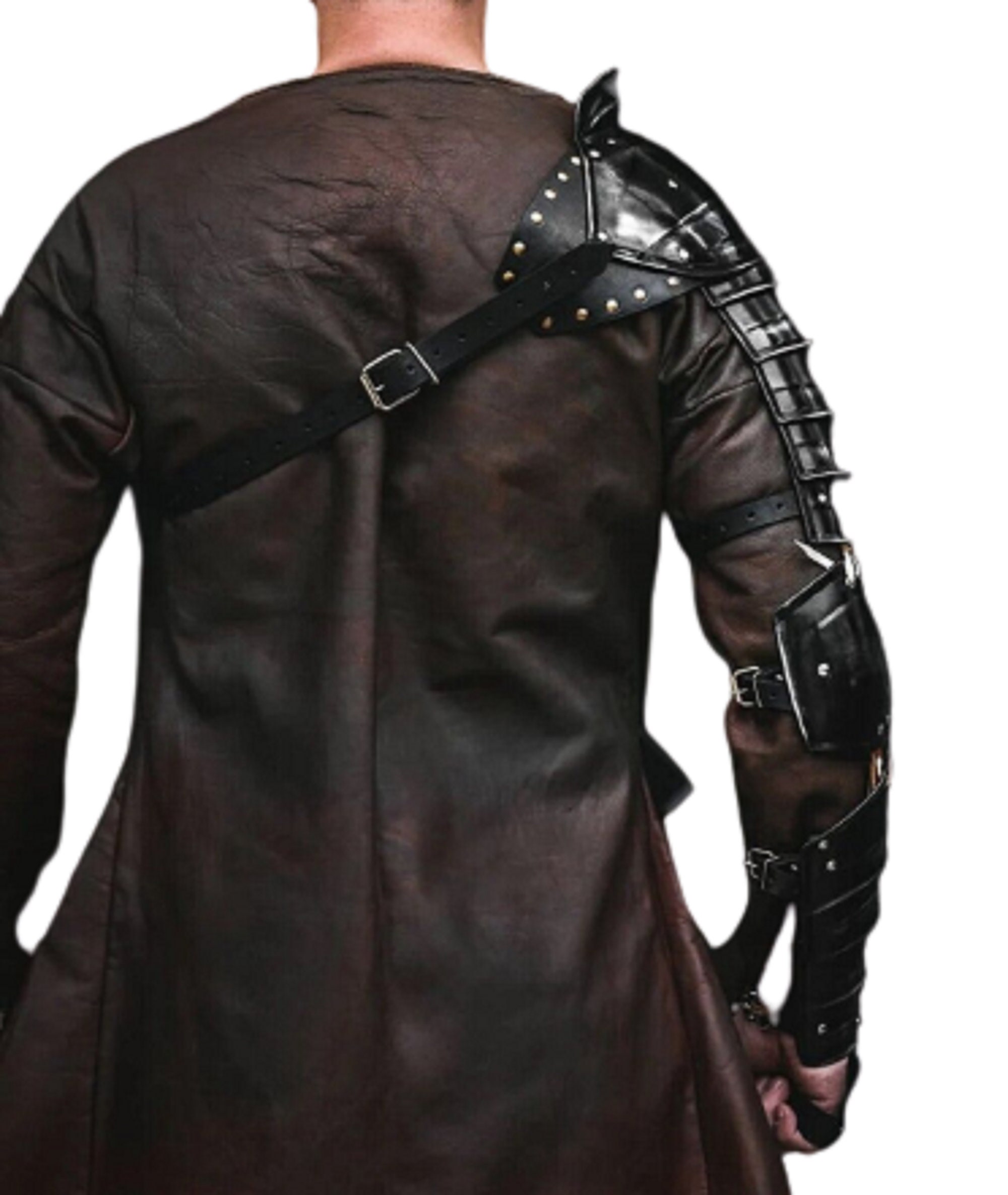 Armor Single Arm Pauldrons Metal Sleeve Shoulder Arm Armor for - Etsy