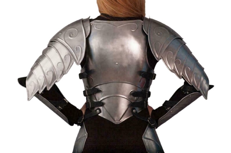 Female Armor Suit Knights Body Armor Historical Corset Lady Etsy