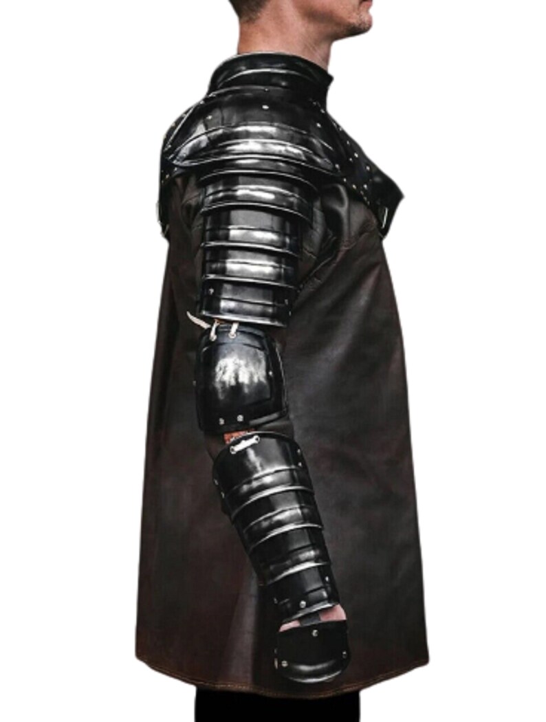 Armor Single Arm Pauldrons Metal Sleeve Shoulder Arm Armor for - Etsy