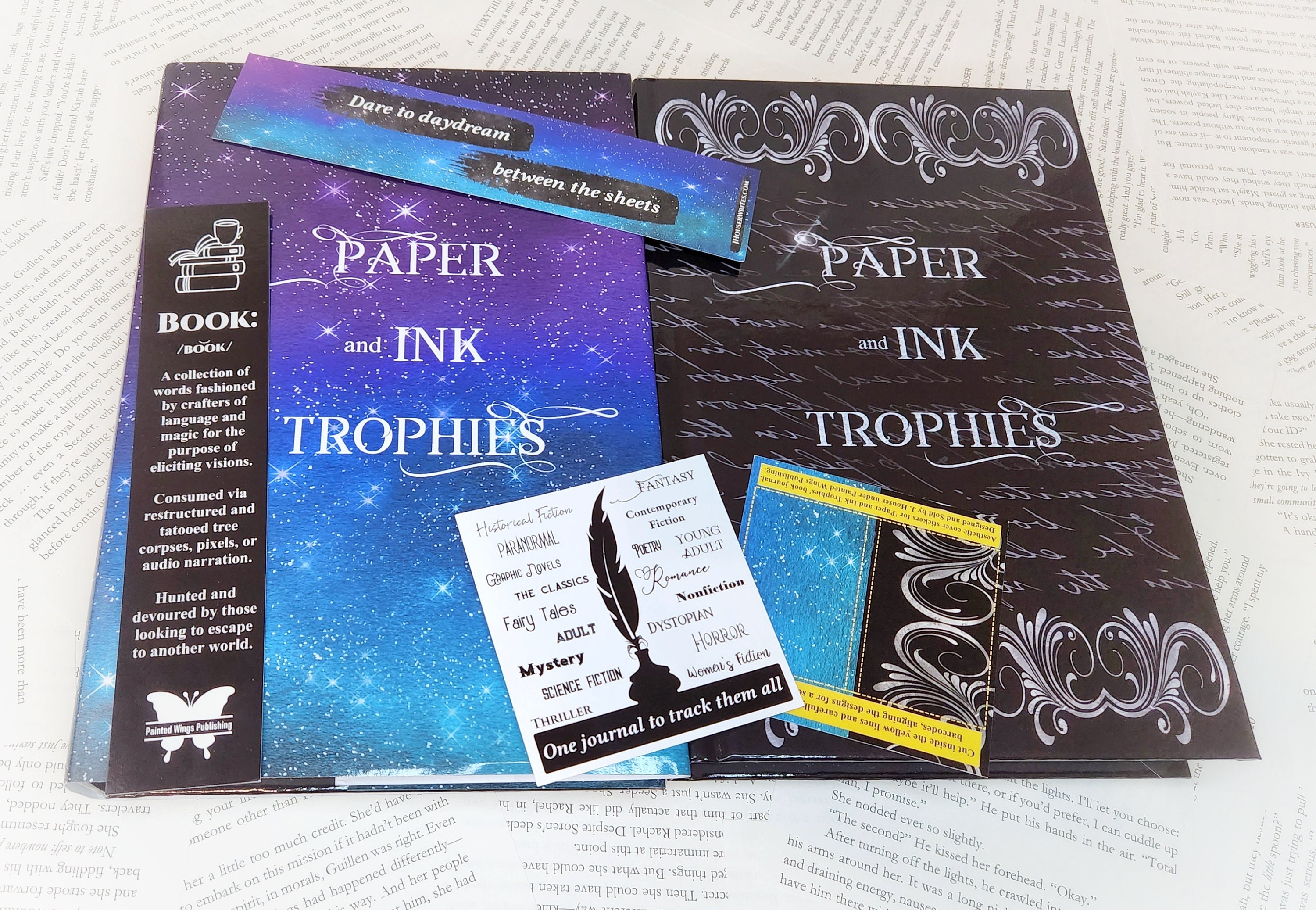 Trophy Book Journals Merch Packs - Etsy