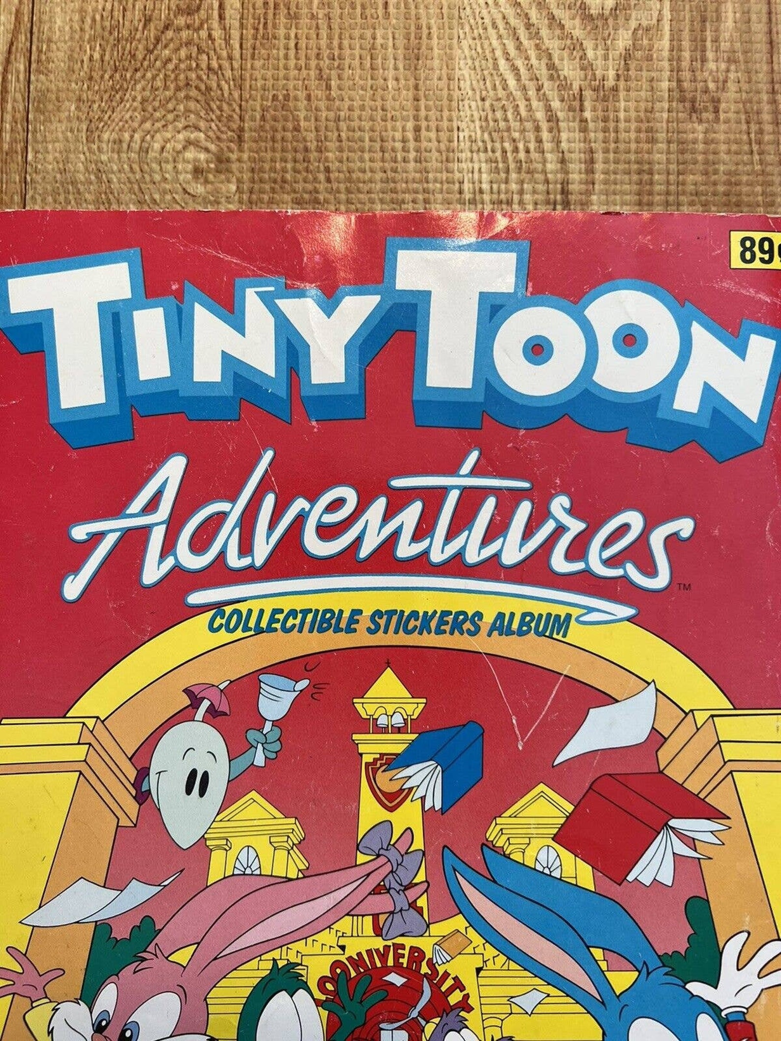 TINY TOON Adventures Vtg 1991 Collector Sticker Story Album Rarerare W ...