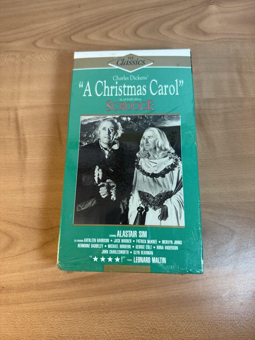 VHS A Christmas Carol (1951) VHS Scrooge Charles Dickens New Sealed ...