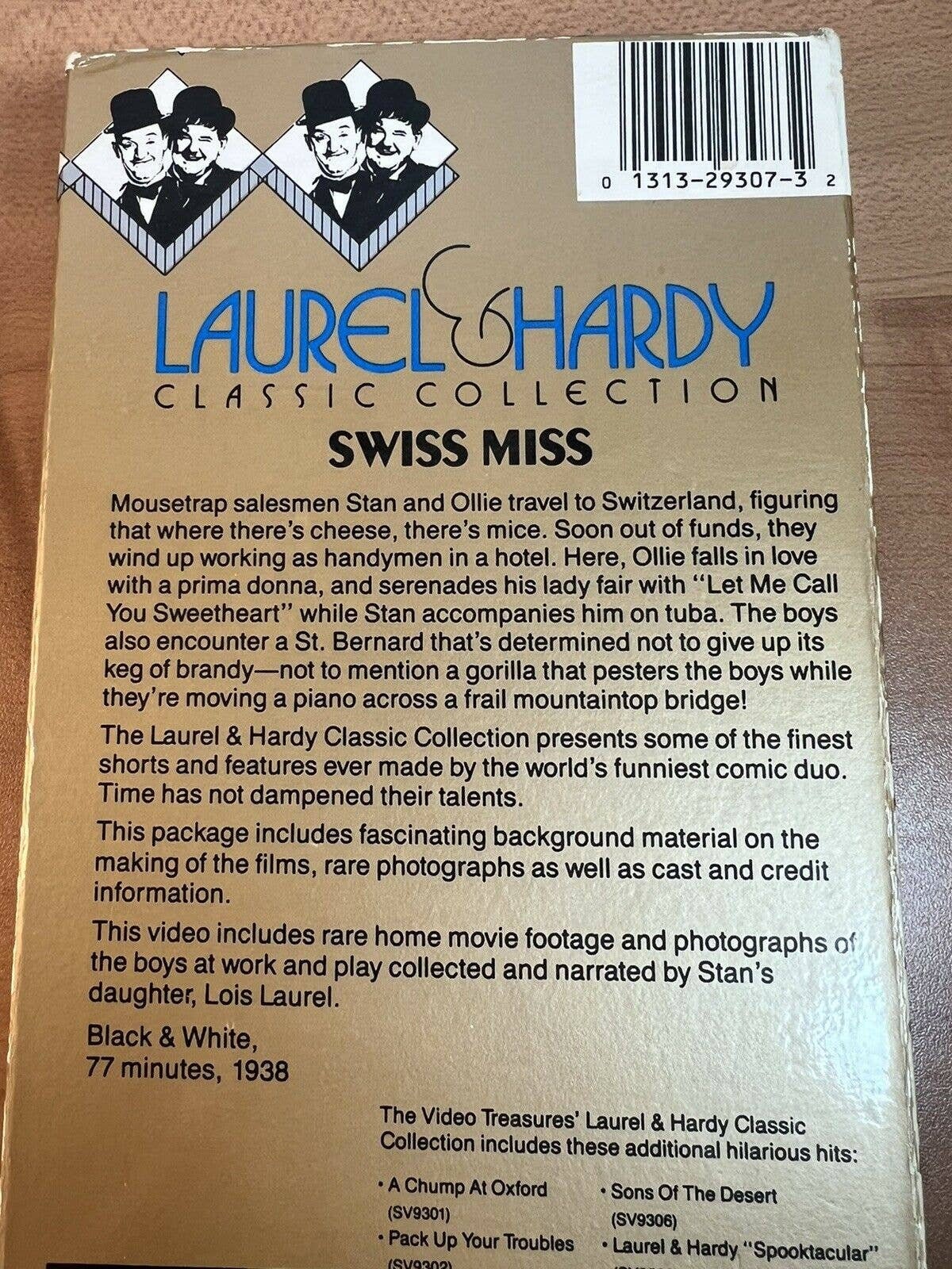 Vintage Swiss Miss VHS 1991 Classic Collection Laurel & Hardy - Etsy