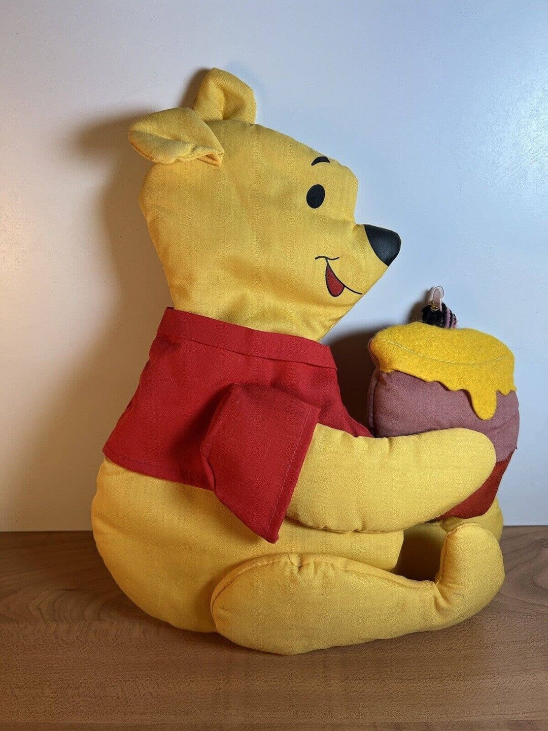 Vintage RARE Walt Disney Winnie the Pooh Soft Plush Wall Decor 12 - Etsy