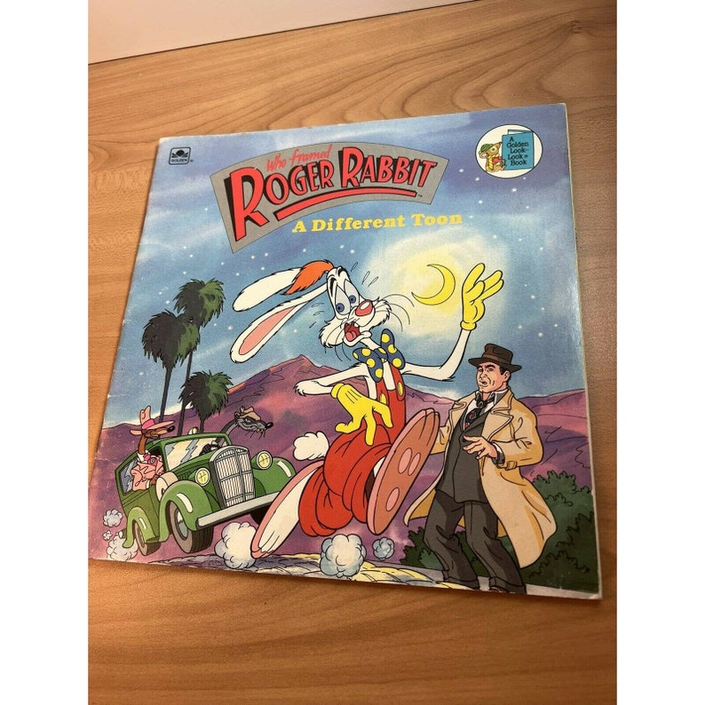 Who Framed Roger Rabbit A Different Toon Golden Book Paperback Vintage ...