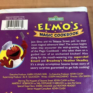 Sesame Street - Elmos Magic Cookbook (VHS, 2001) Clamshell - Etsy
