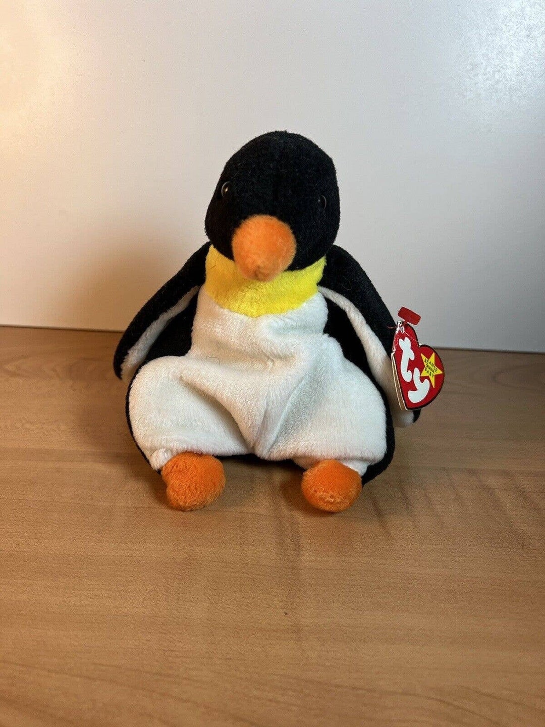 Ty Beanie Baby Waddle the Penguin 6" Beanbag Plush PVC Pellets 1995 ...