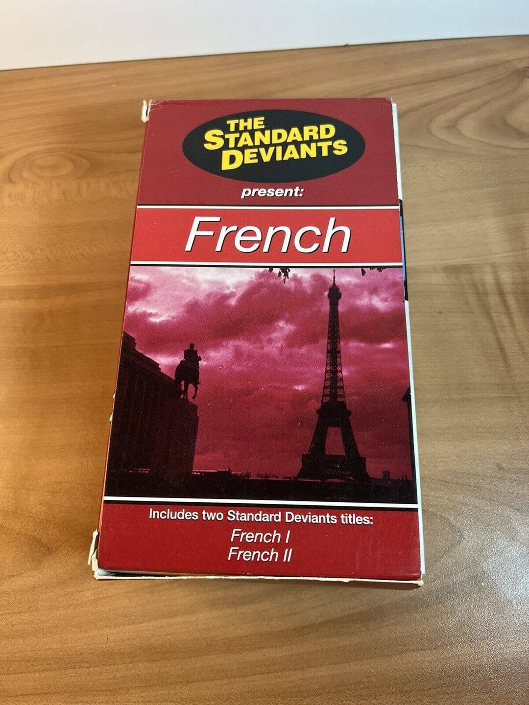 The Standard Deviants: French I & II, 2-VHS Video Set + Conversation ...