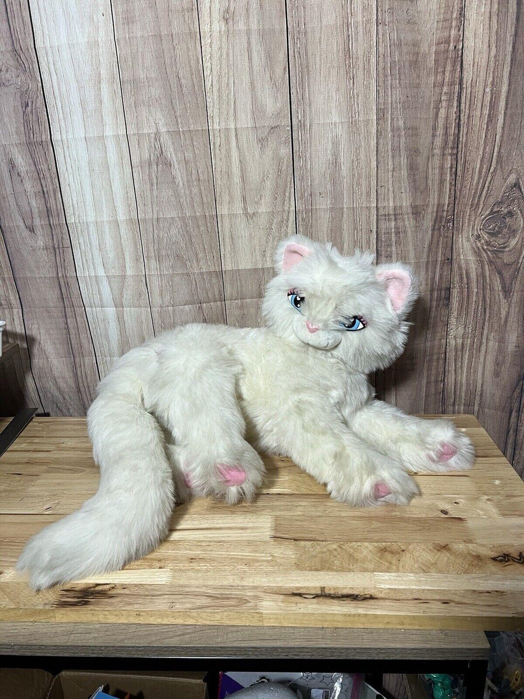 Barbie Princess White Kitty Cat Plush Serafina 2004 Rare Huge!! - Etsy