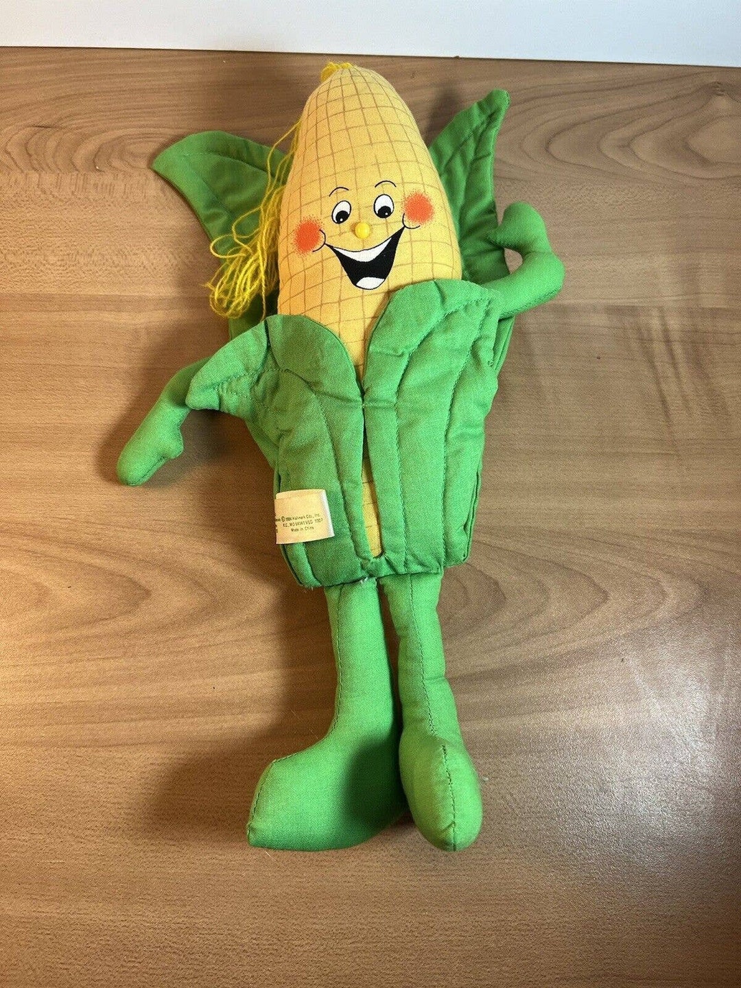 Vintage Hallmark Corn Lee J Cobb Plush Doll 1984 Farmers Mascot - Etsy