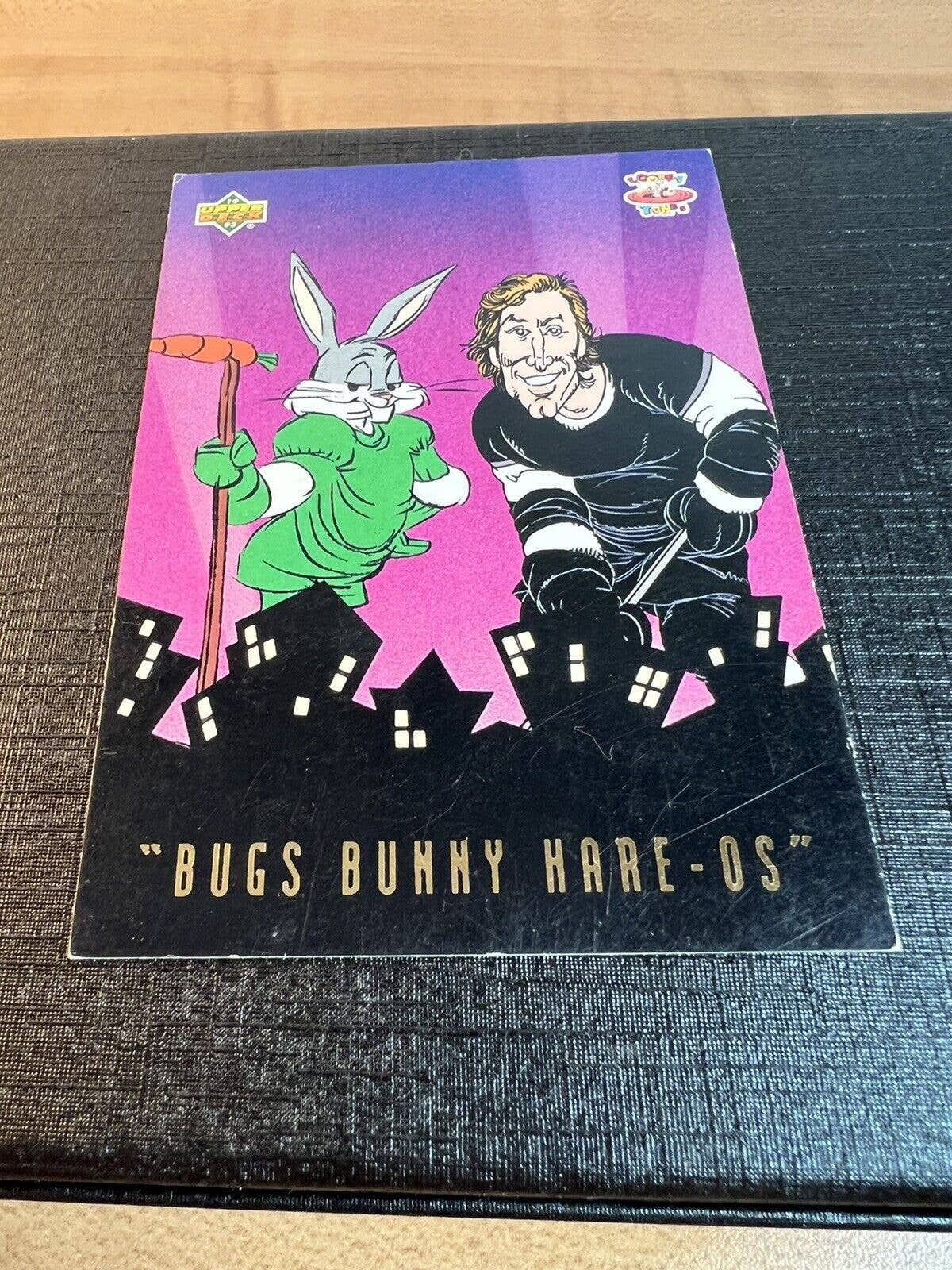 1993 Upper Deck Looney Tunes NHL Wayne Gretzky Bugs Bunny Card #BBH2 - Etsy