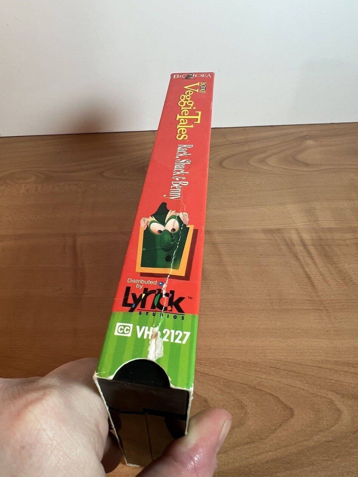 Veggietales Rack Shack and Benny VHS Tape 1998 Lesson on Handling Peer ...