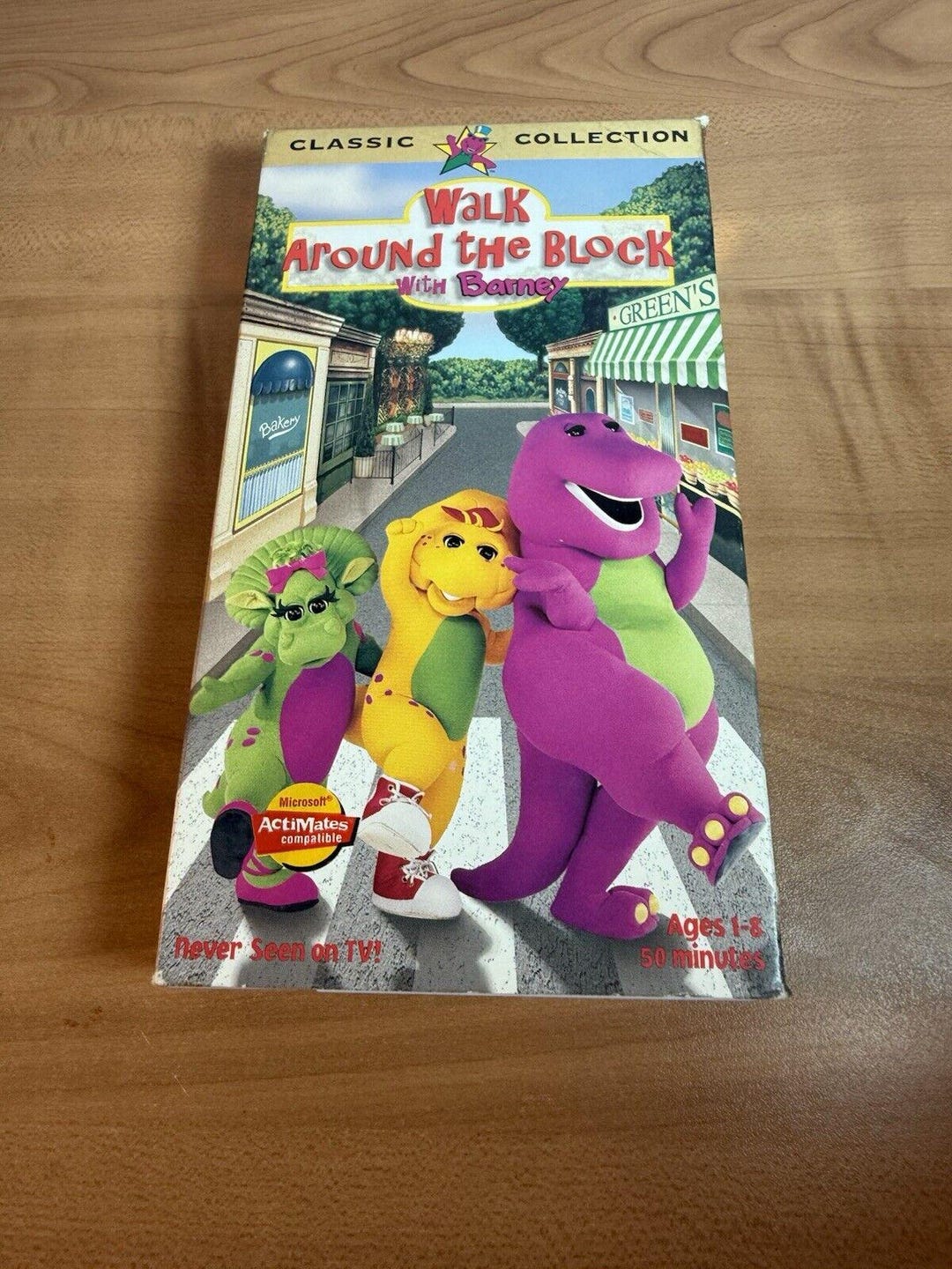Barney - Walk Around the Block With Barney VHS 1999 Classic Collection ...