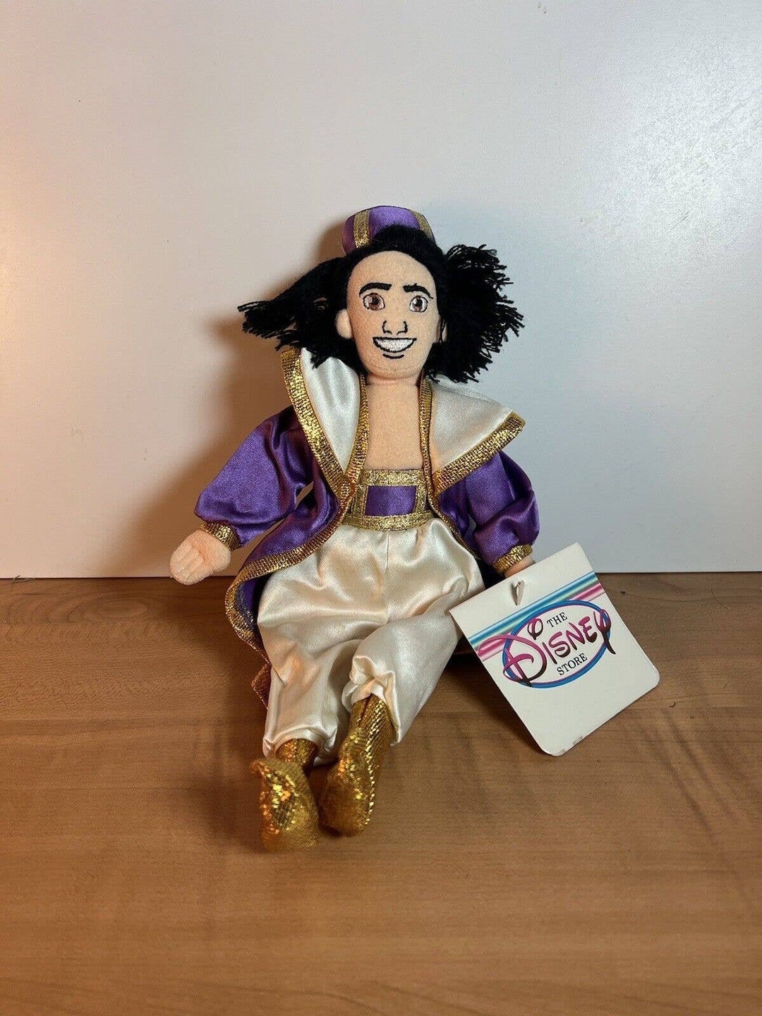 Disney Store Aladdin Bean Plush Toy New With Tags Prince Ali Outfit 11 ...
