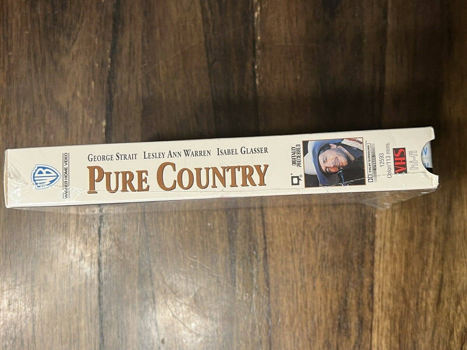 Pure Country VHS 1993 George Strait Lesley Ann Warren - Etsy UK