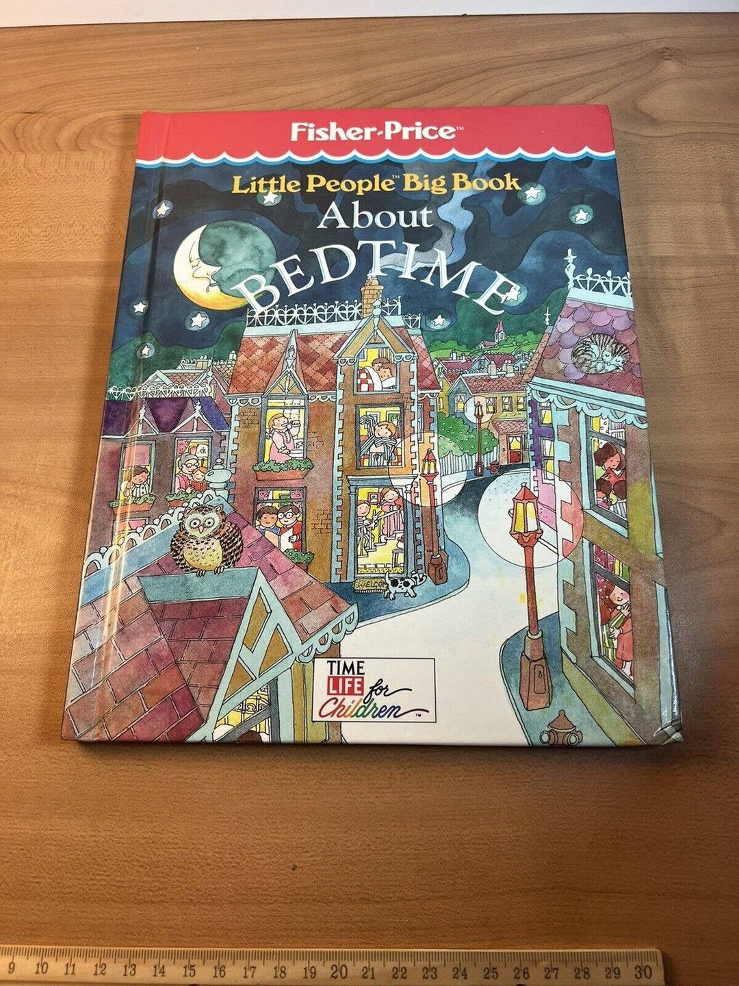 FISHER PRICE "little People Big Book About Bedtime" / Hardcover 1974 - Etsy