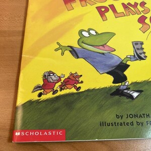 Froggy Plays Soccer by Jonathan London• 1999• Paperback• Scholastic - Etsy