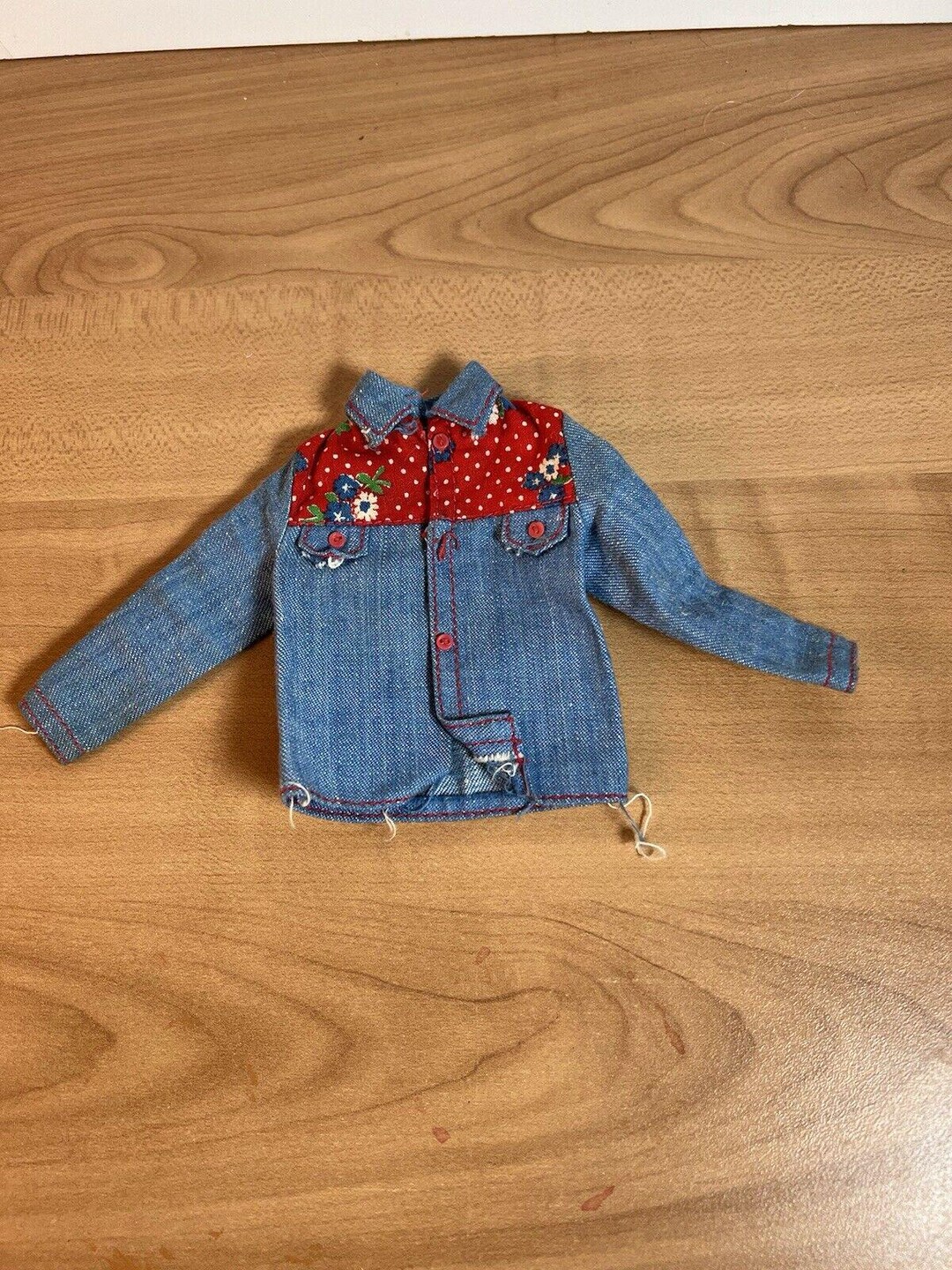 1975 Best Buy Fashion Ken Brad Barbie Doll Western Shirt Jacket #7225 ...