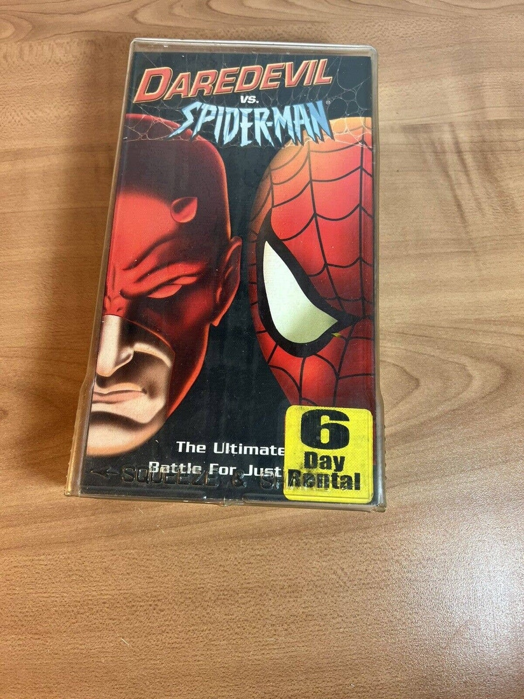 Daredevil Vs. Spider-man VHS 2003 Marvel Animated Bonus 1966 Kingpin ...