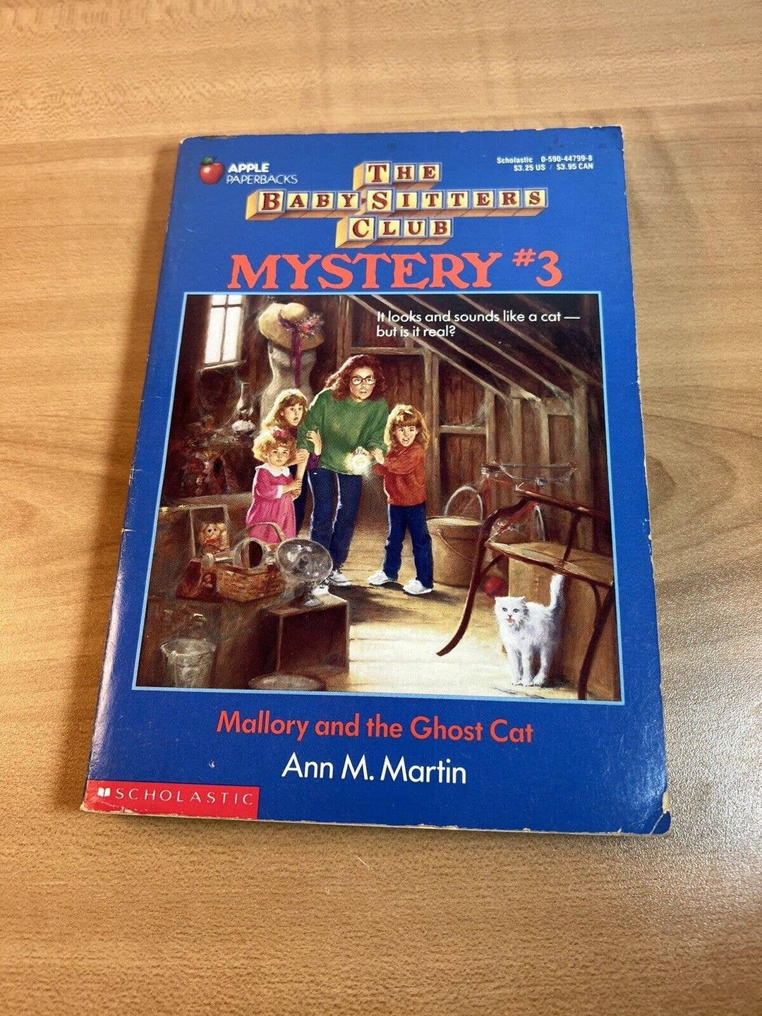 Mallory and the Ghost Cat by Martin, Ann M. Mystery 3 1st Scholastic ...