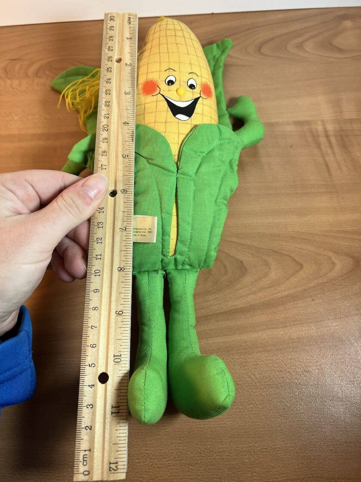 Vintage Hallmark Corn Lee J Cobb Plush Doll 1984 Farmers Mascot - Etsy