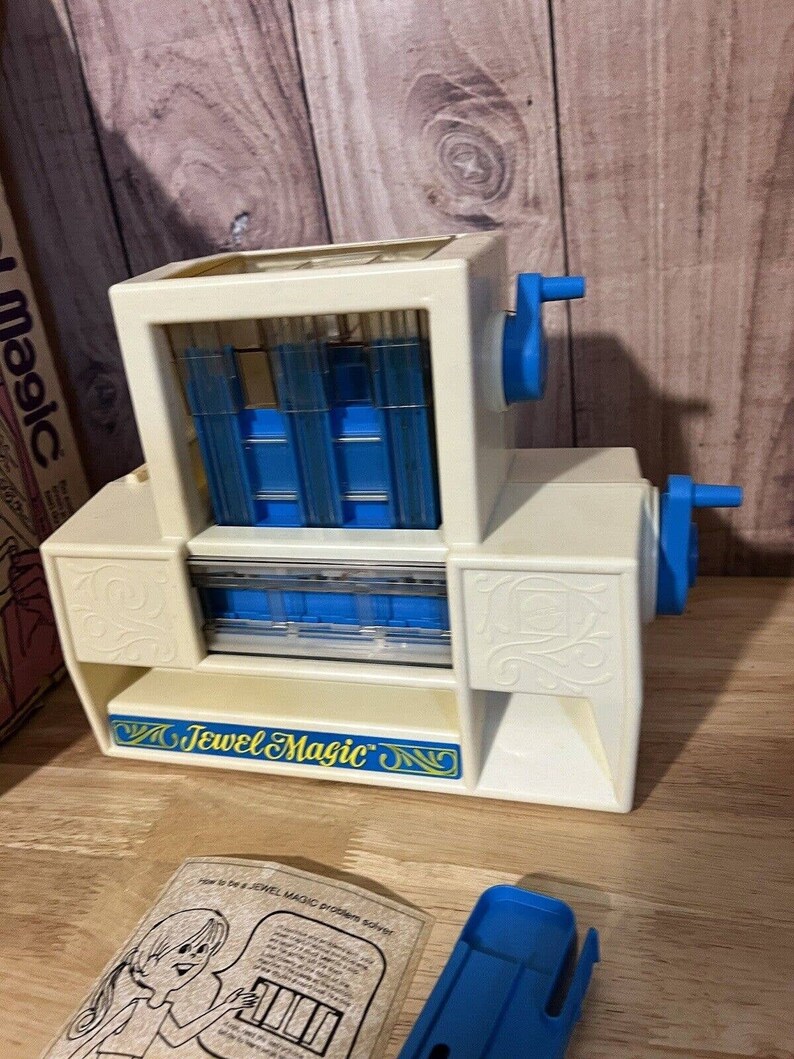Mattel Vintage 1974 JEWEL MAGIC Beading Toy W Box Incomplete - Etsy