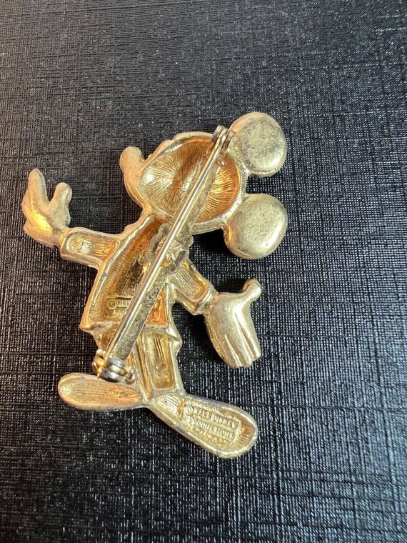 Disney Vintage Pin Mickey Mouse Walt Disney Productio… - Gem