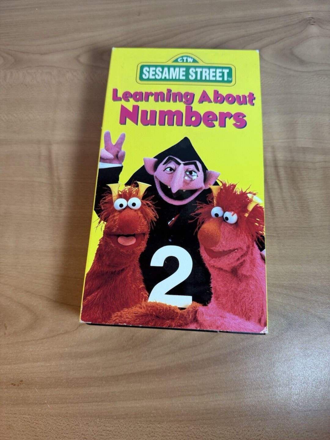 Sesame Street Learning About Numbers VHS 1986 Educational Cartoon Count ...