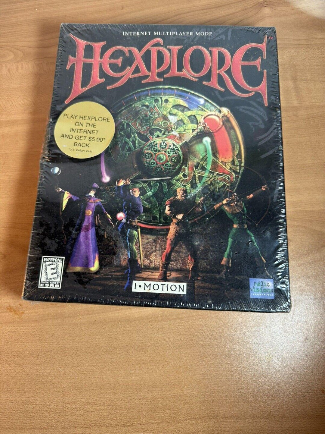 Hexplore Big Box PC CD, 1998 Factory Sealed RARE Internet Multiplayer ...