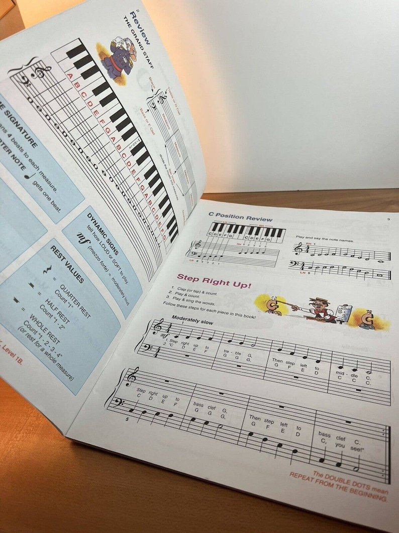 Alfred's Basic Piano Library Lesson Book Level 1B 1999 Paperback - Etsy
