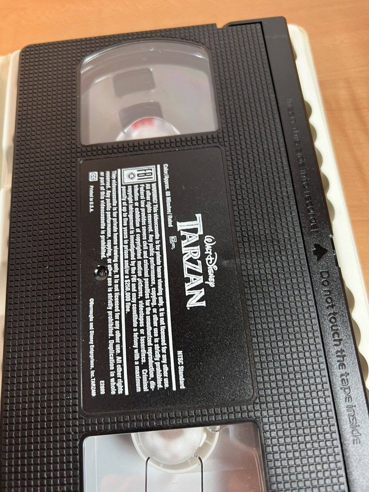 Tarzan (VHS, 2005) Disney Clamshell • Rated G - Etsy