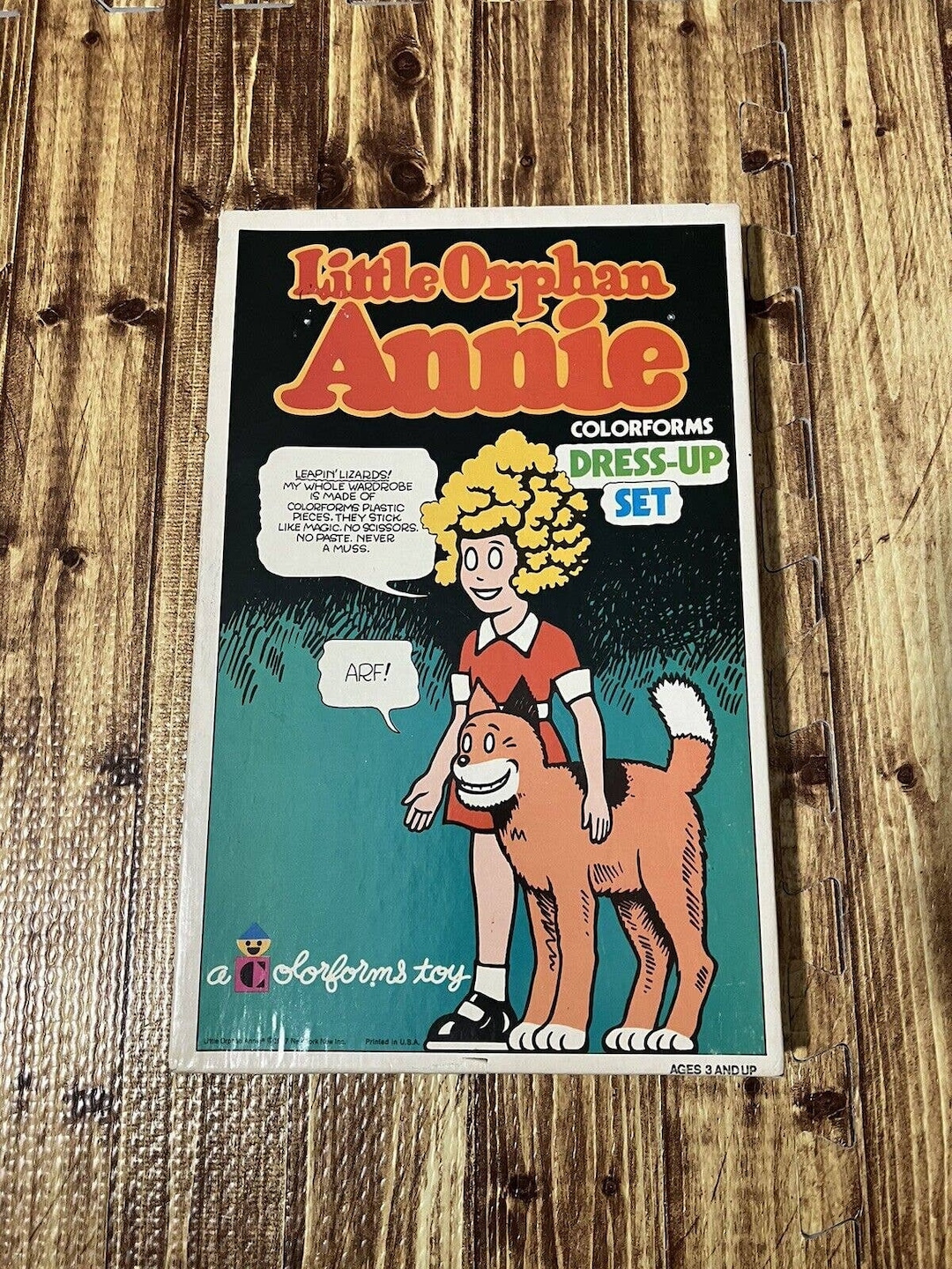 Vintage Little Orphan Annie Colorforms Dress-up Set, 1977, Comic Toy - Etsy