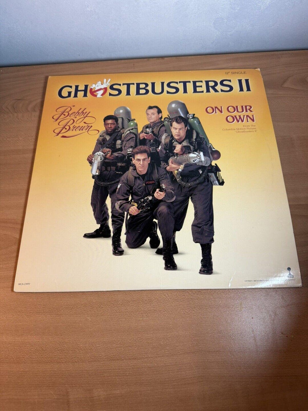 Bobby Brown on Our Own Ghostbusters II 12" 1989 MCA 23957 Funk Pop R&B ...