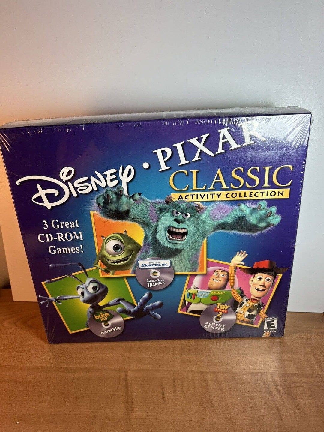 NEW Vtg 2001 Disney Pixar Classic Activity Collection: 3 CD-ROM Games ...