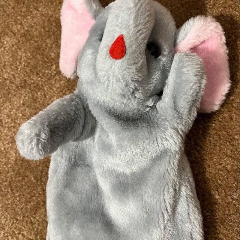 Elephant Puppet - Etsy