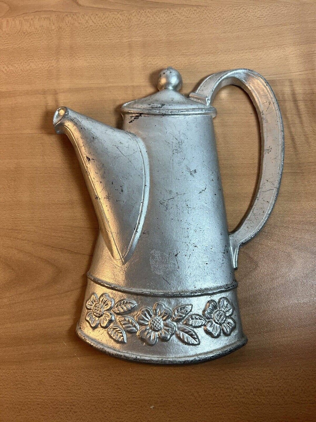 Sexton USA Vtg Cast Metal Teapot Plaque 7" - Etsy