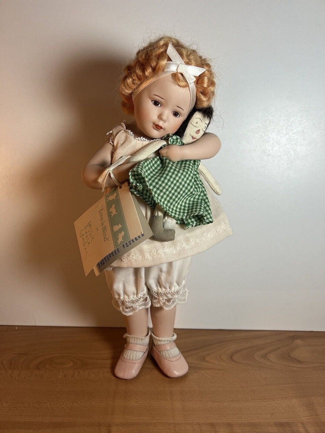 1988 Hamilton Collection Bessie Pease Gutmann 11" Doll - "love IS Blind ...