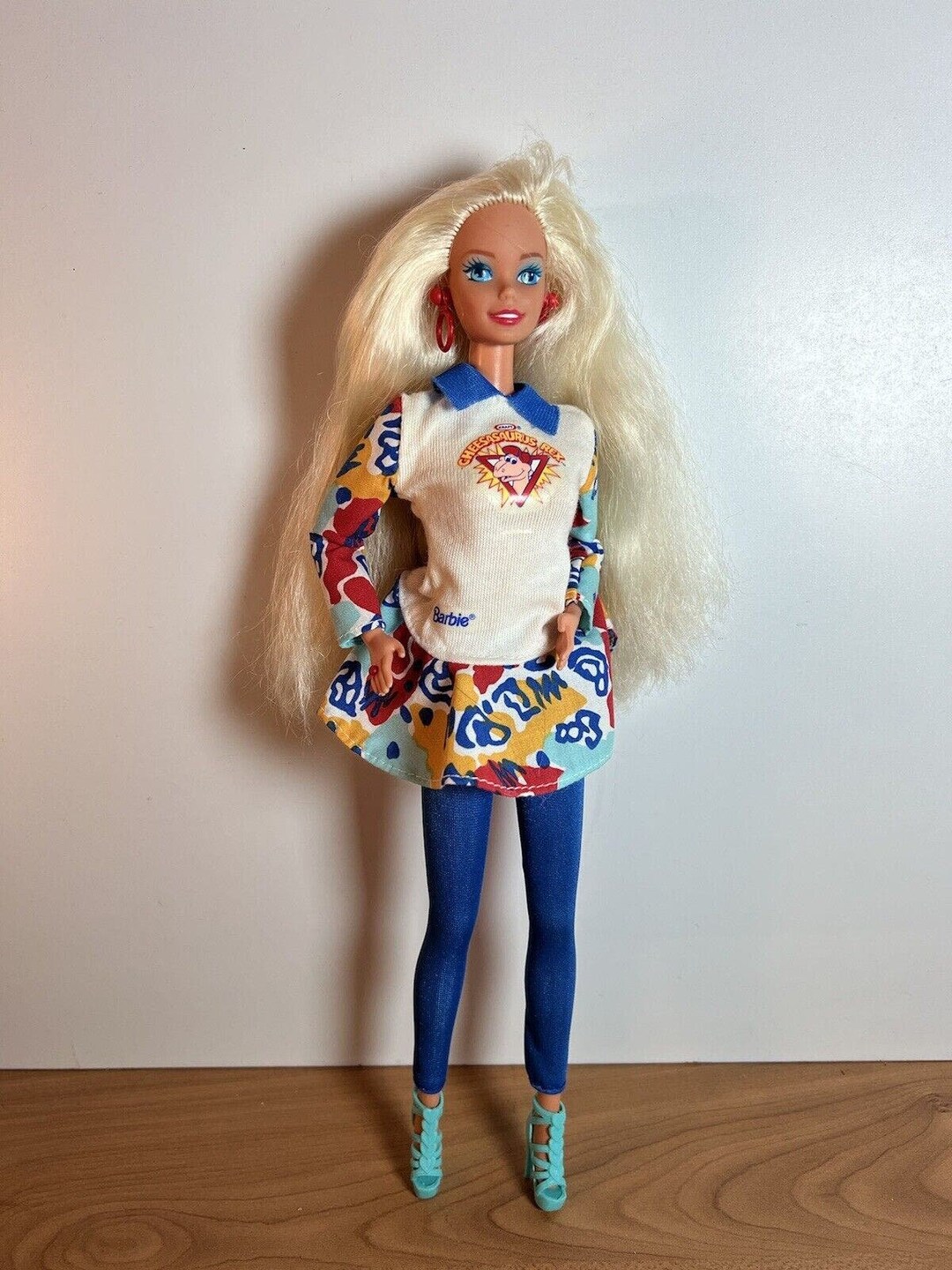 1992 Barbie Special Edition Kraft Treasures Cheesasaurus Rex Logo Doll ...