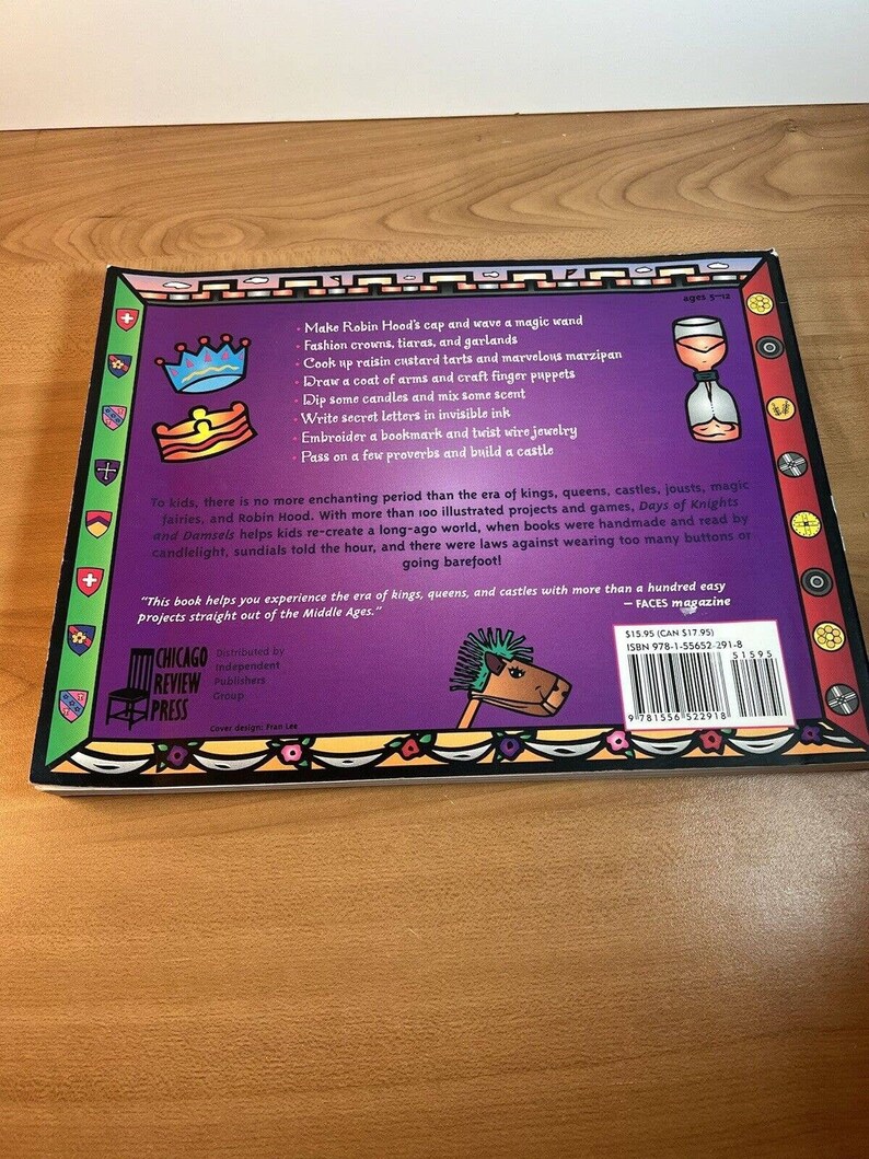 Days of Knights and Damsels: an Activity Guide by Carlson, Laurie 1998 ...