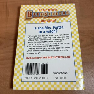 Karen's Witch (baby-sitters Little Sister, No. 1) - Ppbk Martin, Ann ...