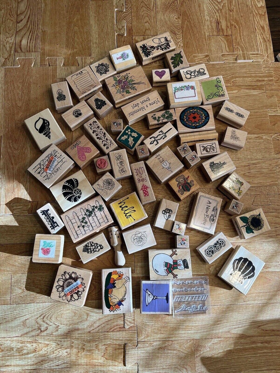Collection of Rubber Stamps Wood Mounted 4 Lbs #K184 Misc Designs - Etsy