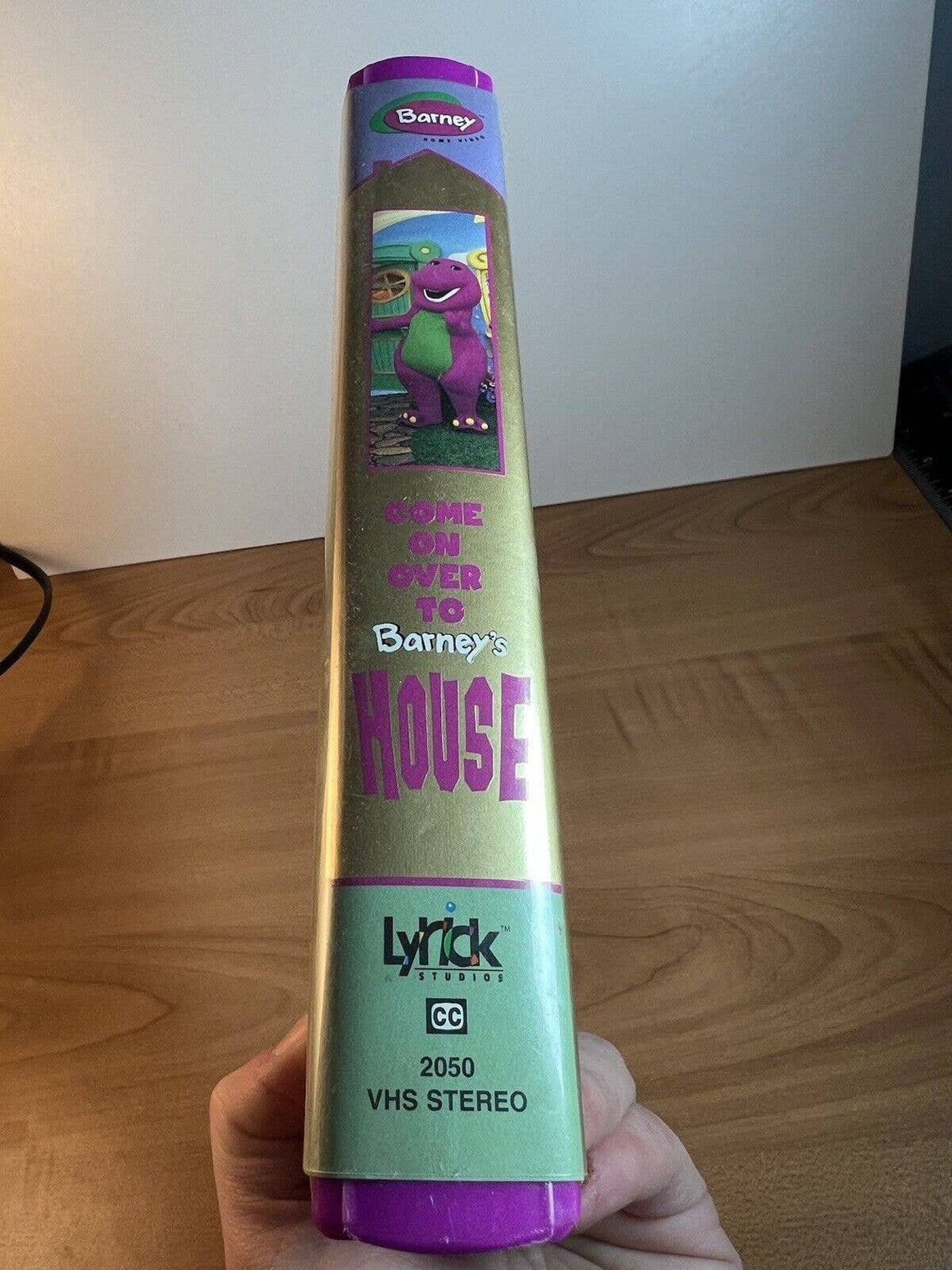 Barney Come on Over to Barneys House VHS, 2000 Purple Clamshell - Etsy