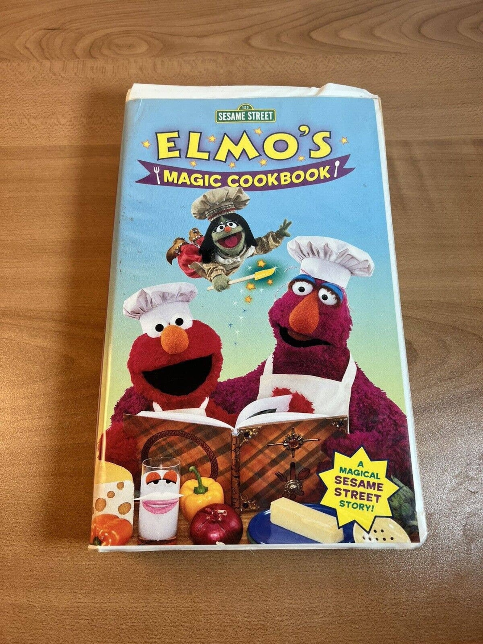 Sesame Street Elmos Magic Cookbook VHS 2001 Clamshell - Etsy