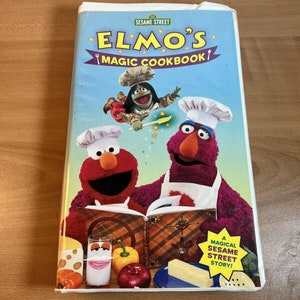 Sesame Street - Elmos Magic Cookbook (VHS, 2001) Clamshell - Etsy